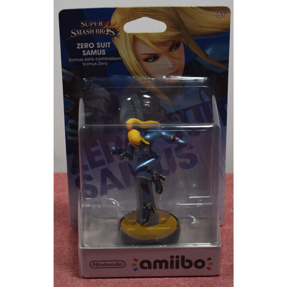 Video Games & Consoles | Amiibo Nintendo Wii U Switch 3ds Super Smash Bros Zero Suit Samus ...